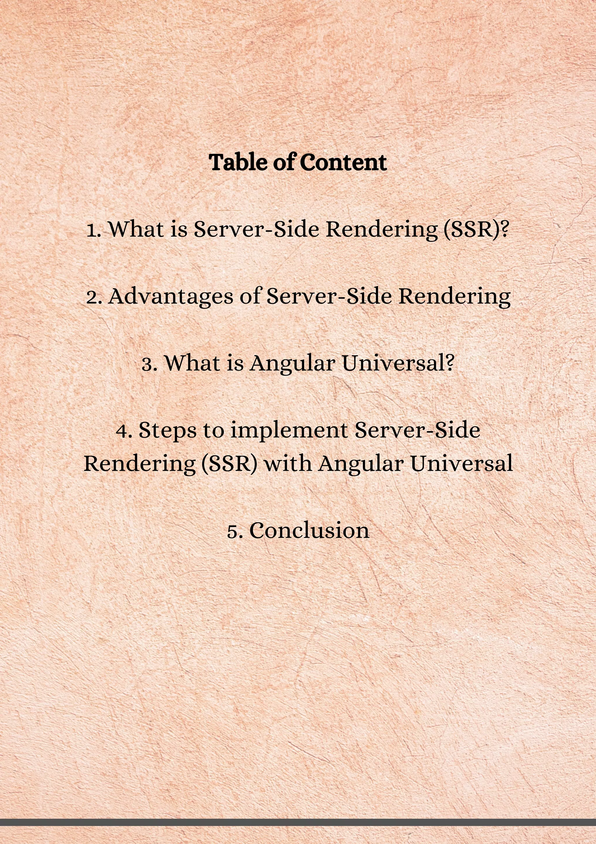 Server Side Rendering Ssr With Angular Universal Pdf