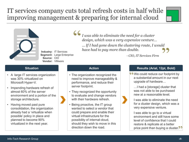 Server virtualization vendor landscape | PPTX