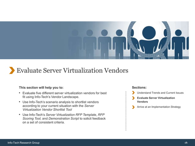 Server virtualization vendor landscape | PPTX