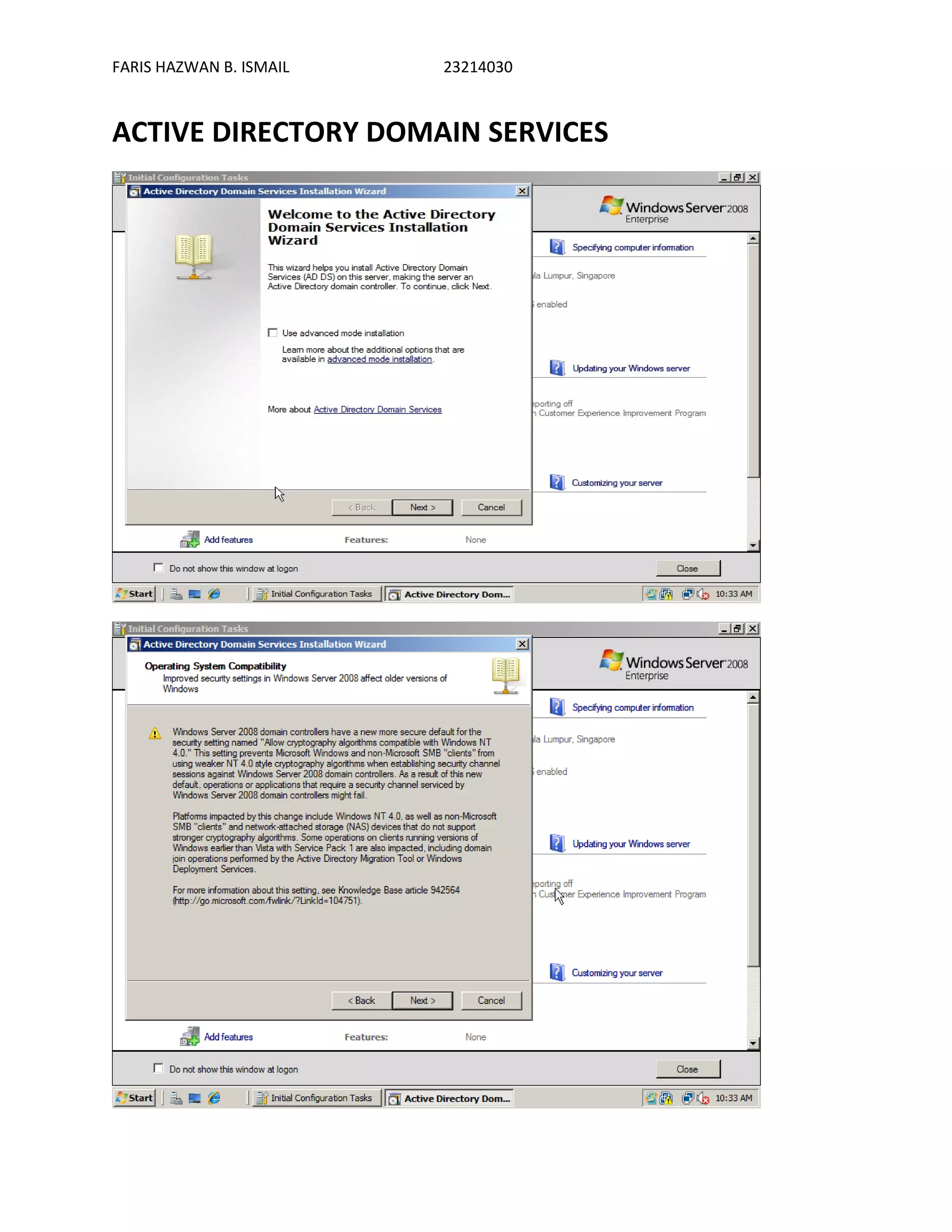 Windows Server 2008 And How To Configure | DOC | Internet | Computing