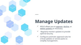 Server Administration WSUS InstallationPPT.pptx