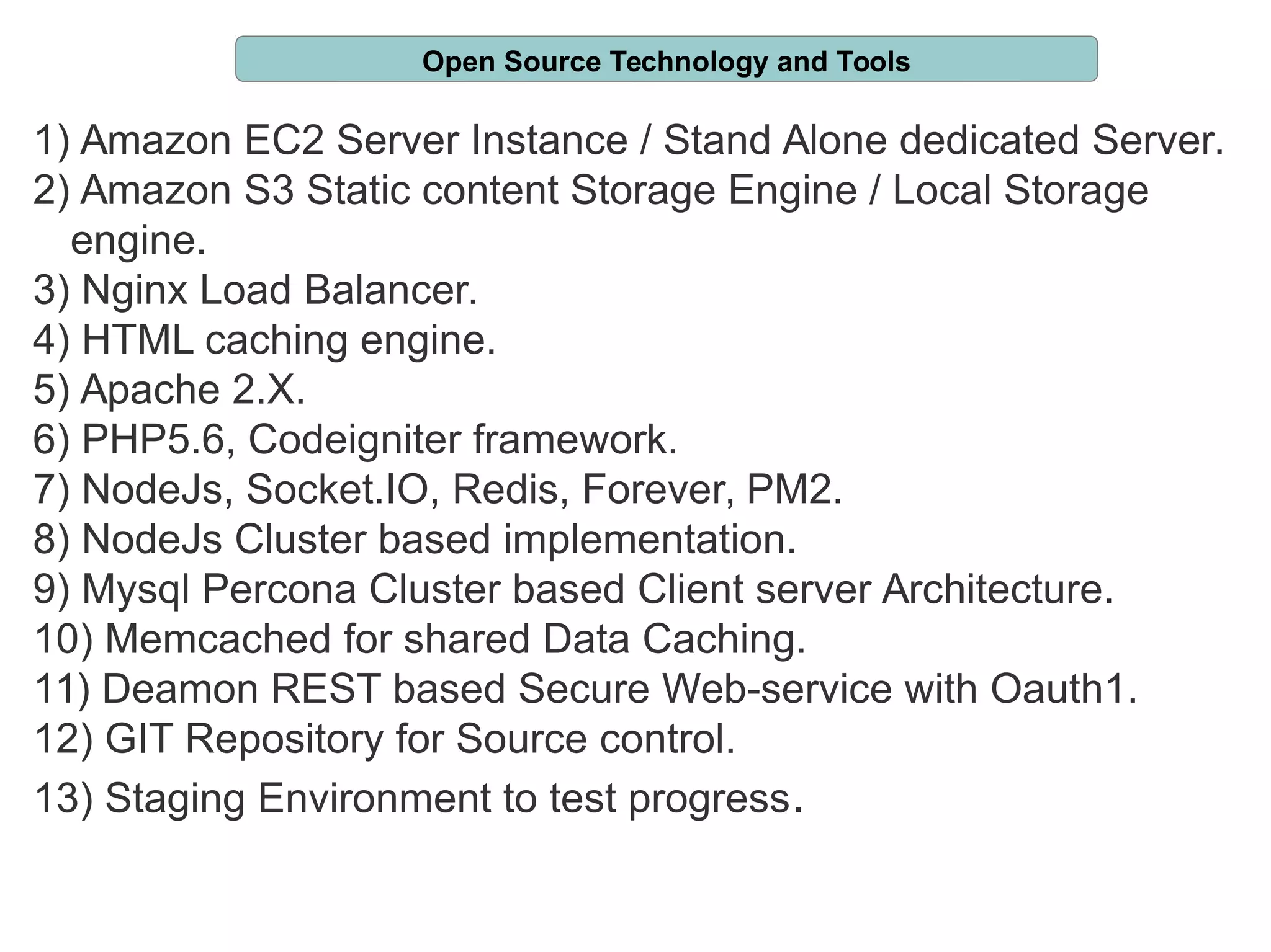 Server Architecture For 1000k Users | PDF