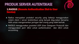 Server autentikasi | PPTX