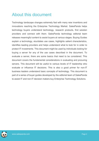 Server buying guide | PDF