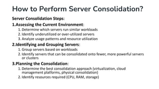 Server Consolidation in Cloud Computing Environment | PDF