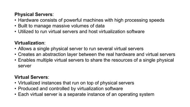 Server Consolidation In Cloud Computing Environment Ppt
