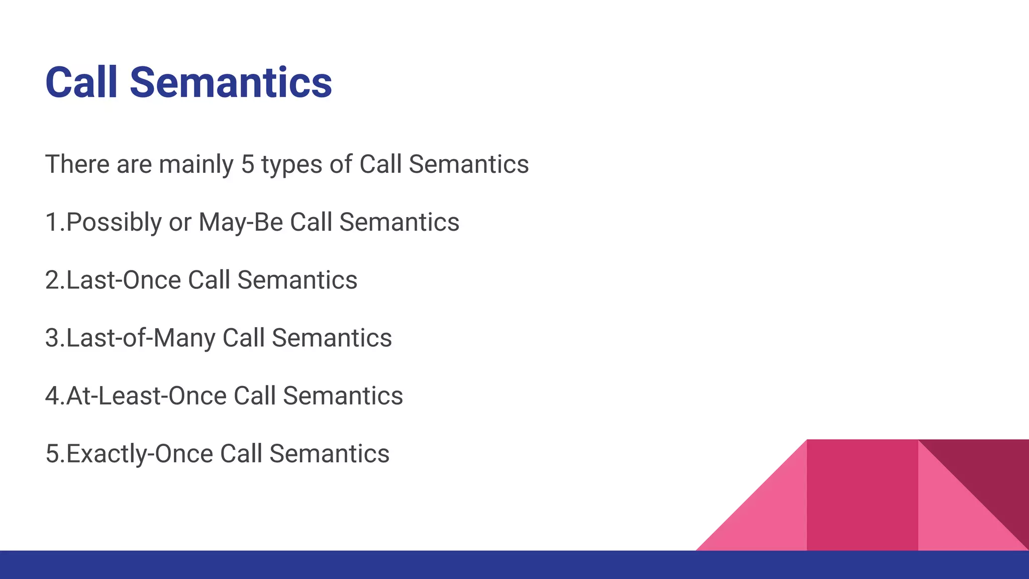 Remote Procedure Call Rpc Server Creation Semantics And Call Semantics Ppt 1082