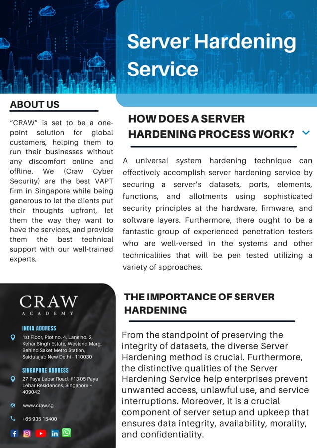 Server Hardening Service Pdf Computing Technology And Computing