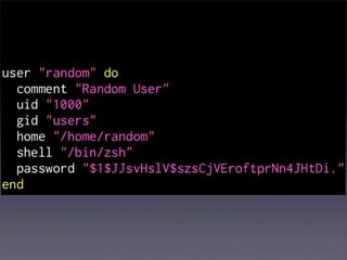 Server Installation and Configuration with Chef | PPT