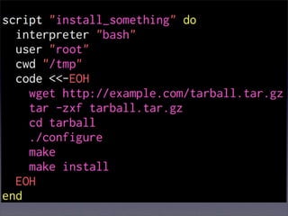 Server Installation and Configuration with Chef | PPT
