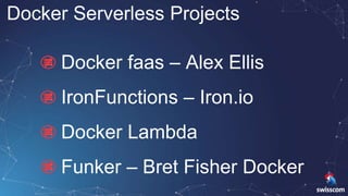 Docker Serverless | PPT