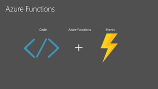 Serverless, Azure Functions, Logic Apps | PPTX
