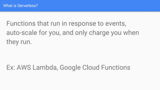 Serverless | PDF