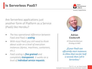 Serverless Architectures - Where have all the servers gone? | PDF