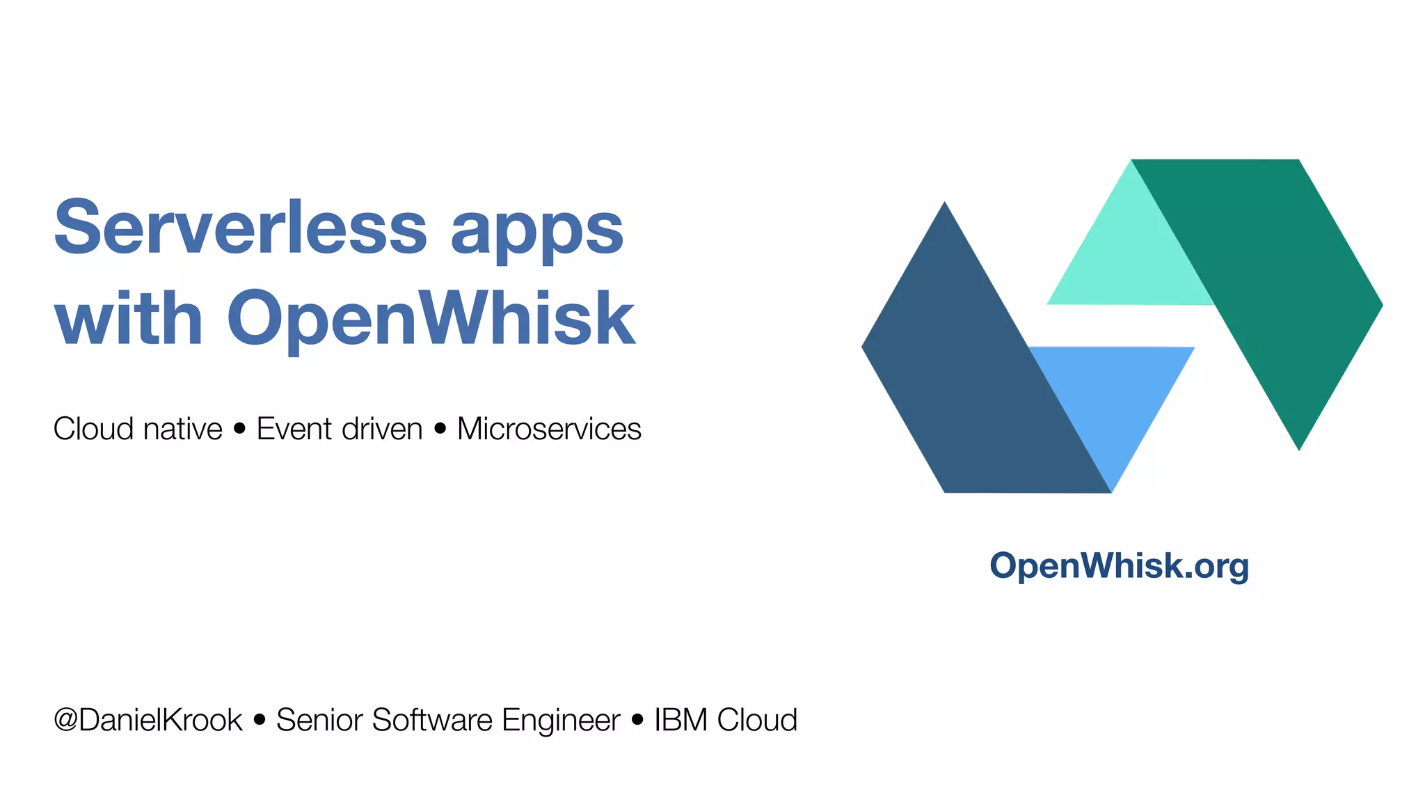 Serverless apps with OpenWhisk | PPT | Free Download