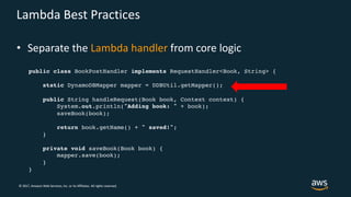 Serverless architecture-patterns-and-best-practices | PPT