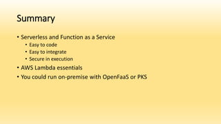 Serverless brewbox | PPT