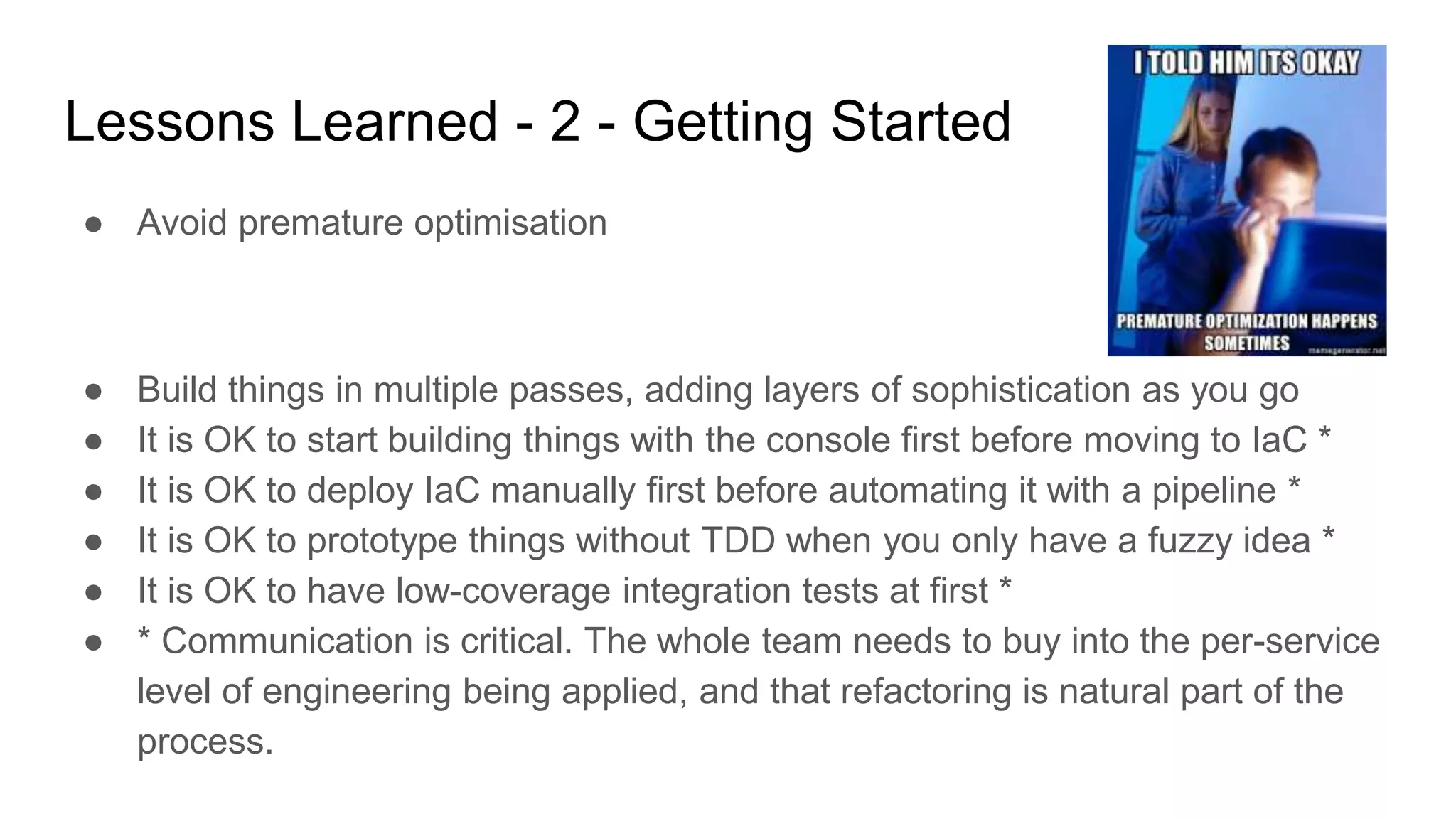 Serverless Devops Lessons Learned From Production Ppt