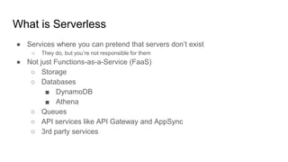 Serverless - DevOps Lessons Learned From Production | PPT