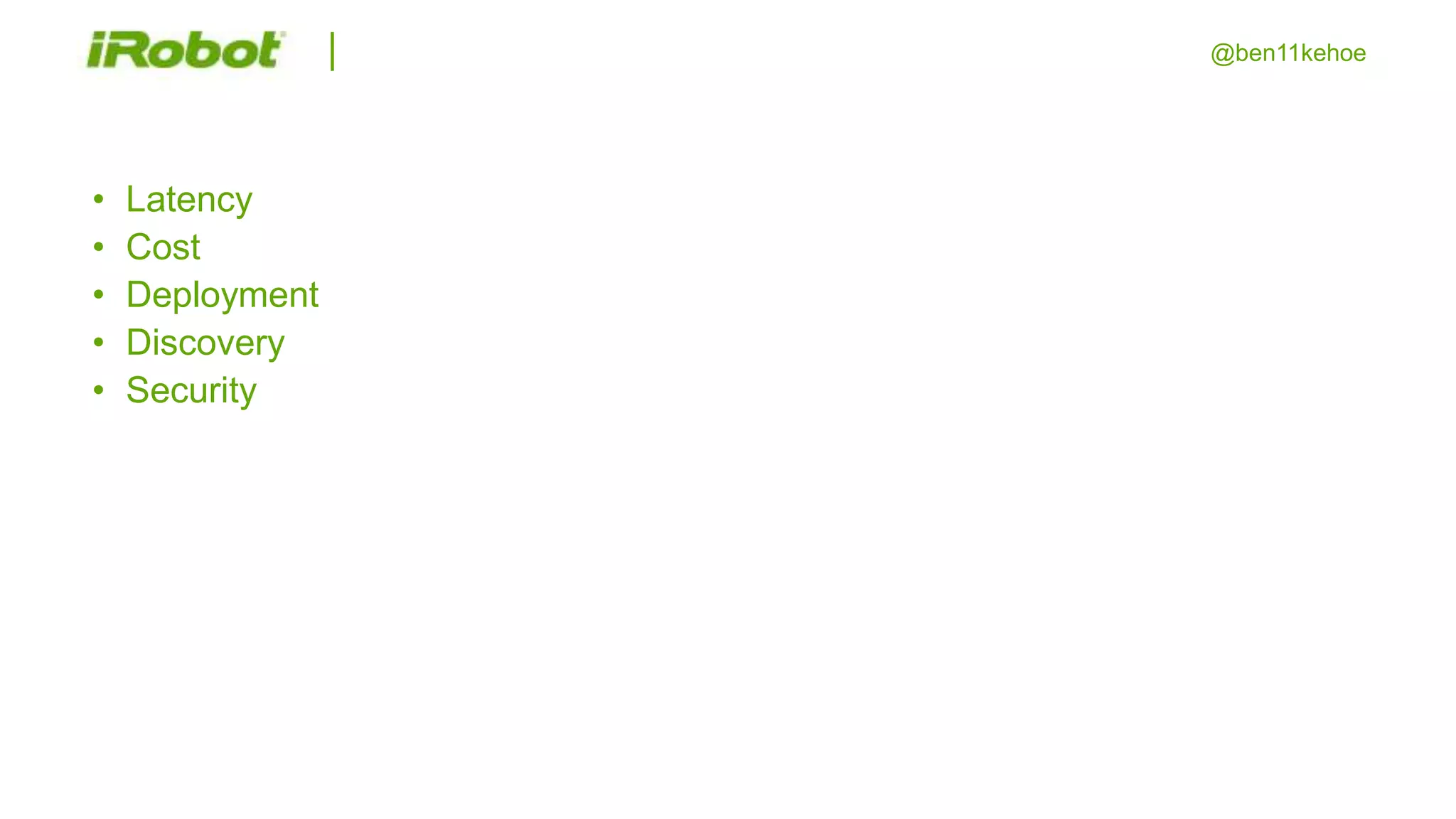 Serverless Architecture at iRobot | PPTX