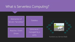 SERVERS? WHERE WE'RE GOING, WE DON'T NEED SERVERS. | PPT