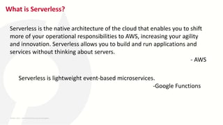 Demystifying Serverless: Making the Right Decision for Your Workload | PPT
