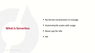 Demystifying Serverless: Making the Right Decision for Your Workload | PPT