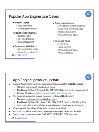 Serverless computing with Google Cloud | PDF