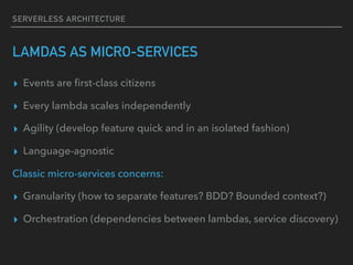 "Node.js and Serverless" Viacheslav Panevskyi | PPT