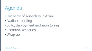 Serverless Application Development with Azure | PPTX