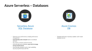 Getting started with Serverless applications on Microsoft Azure | PDF