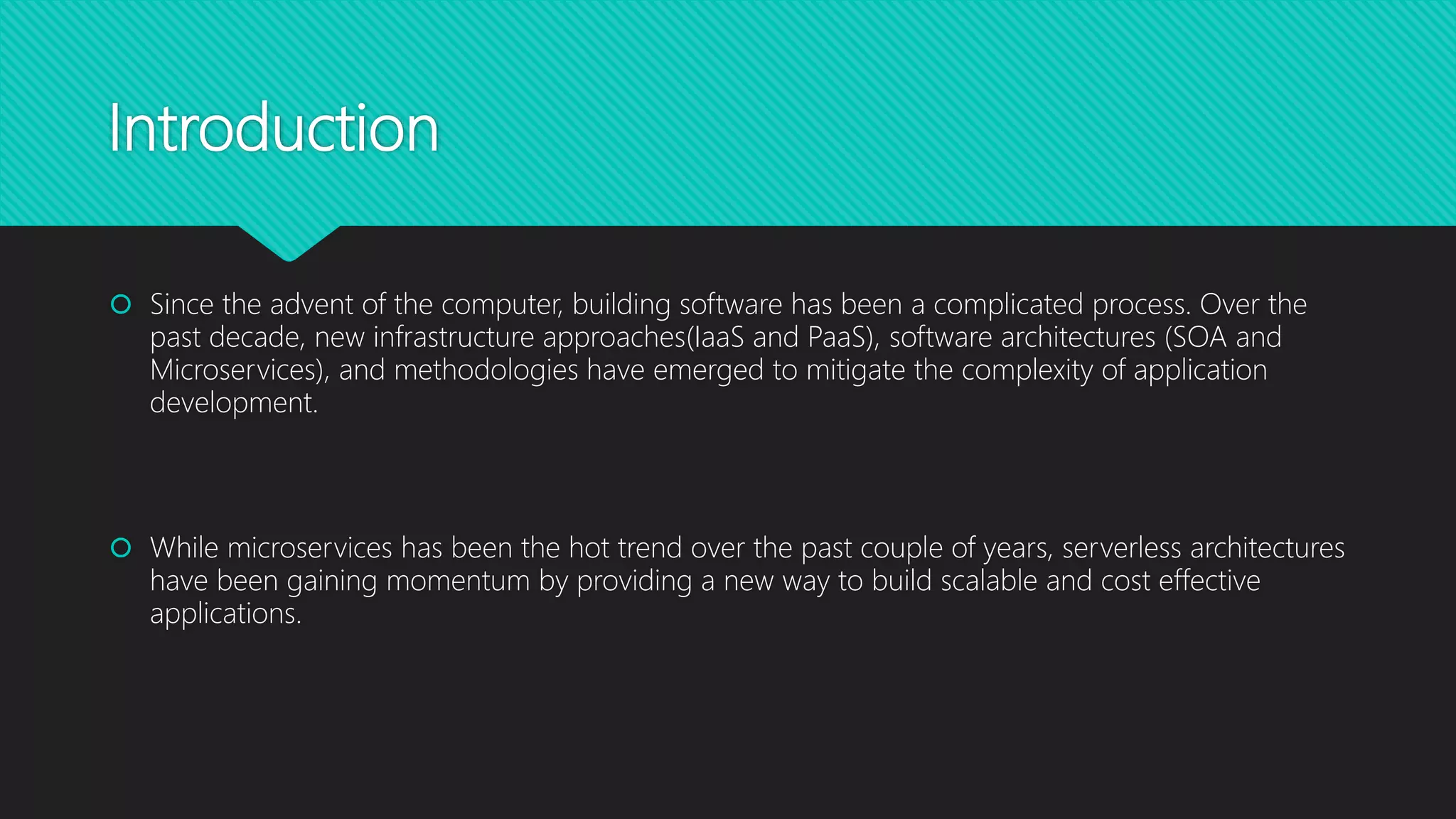 Serverless architecture | PPTX | Cloud Computing | Internet