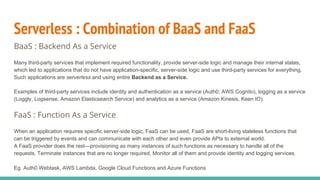 Serverless architecture | PDF