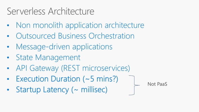 Serverless Architecture Azure Logic Apps Ppt