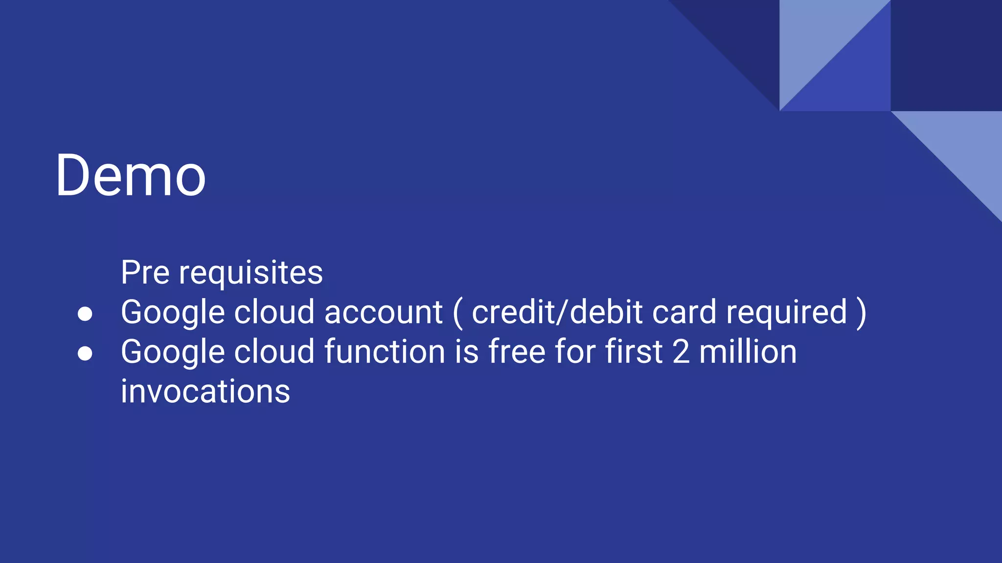 Serverless computing and Google Cloud Function | PDF
