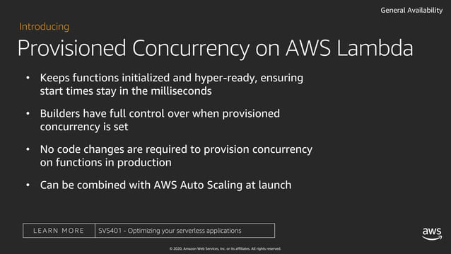 Serverless Aws Reinvent 2019 Recap Ppt