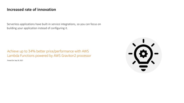 AWS Serverless patterns & best-practices in AWS | PPTX