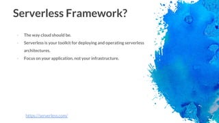 Serverless framework와 CircleCI를 통한 NoOps 맛보기 | PPT