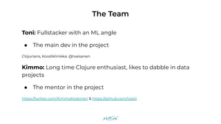 Serverless Clojure and ML prototyping: an experience report | PDF