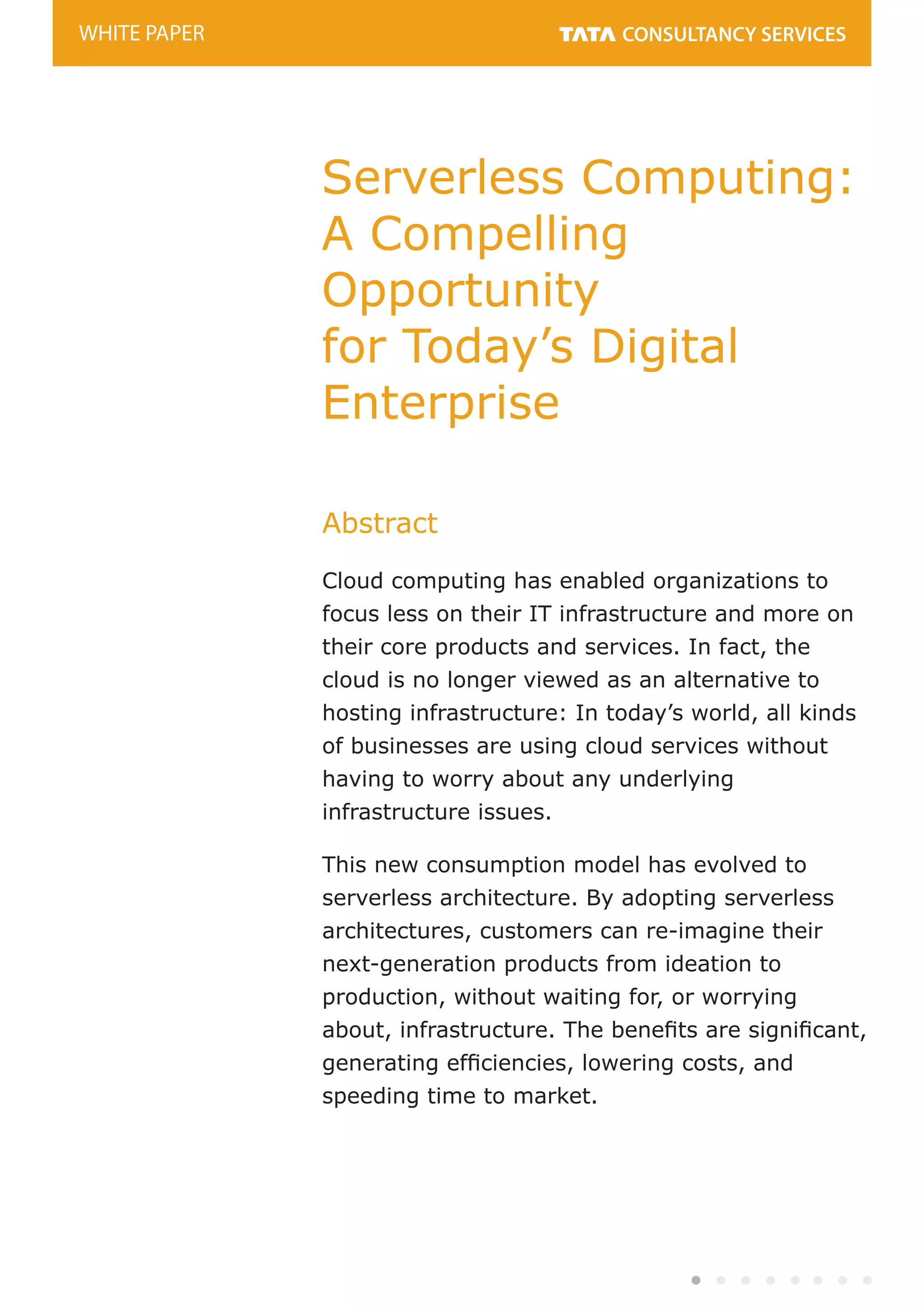 Serverless computing | PDF
