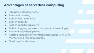 Serverless Computing with AWS | PDF | Cloud Computing | Internet