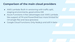 Serverless Computing with AWS | PDF | Cloud Computing | Internet