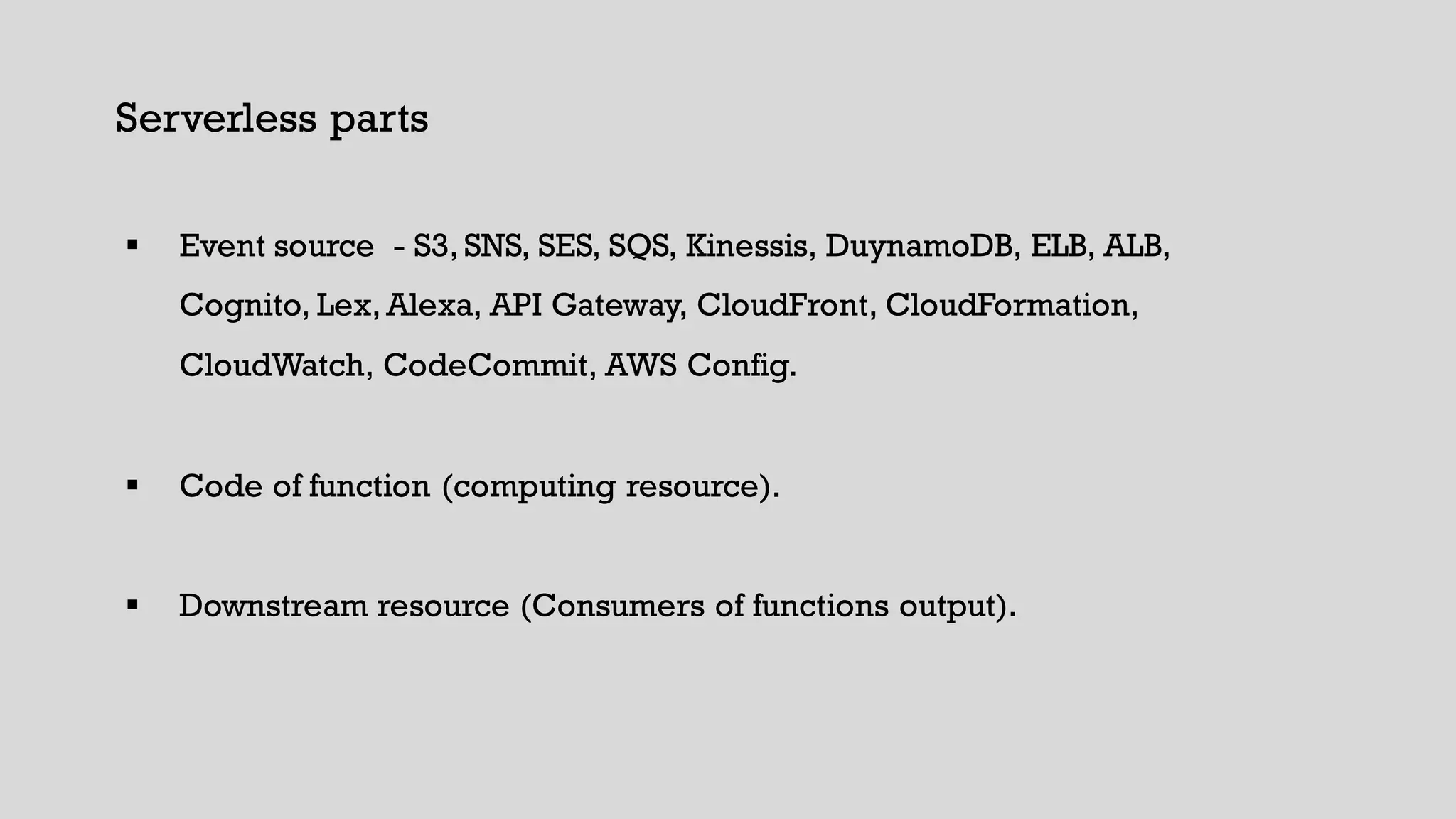 [OPD 2019] Automated Defense with Serverless computing | PPT