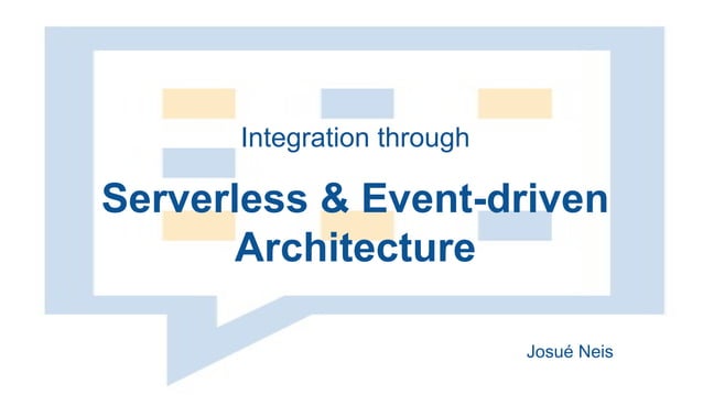 Serverless And Event Driven Architecture Ppt
