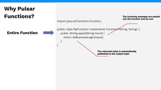 Serverless Event Streaming Applications as Functions on K8 | PPT