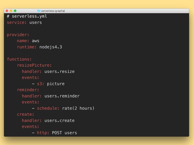 Serverless Framework Intro | PPT