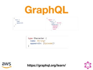 Serverless graphQL con AWS AppSync | PDF