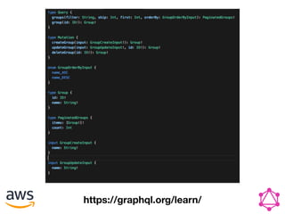Serverless graphQL con AWS AppSync | PDF