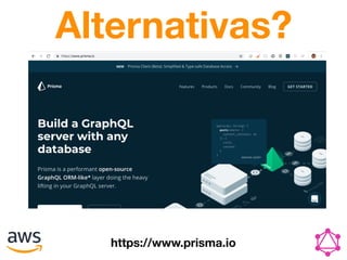 Serverless graphQL con AWS AppSync | PDF