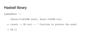 Serverless haskell | PDF